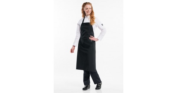 Voorbindshort chef zwart